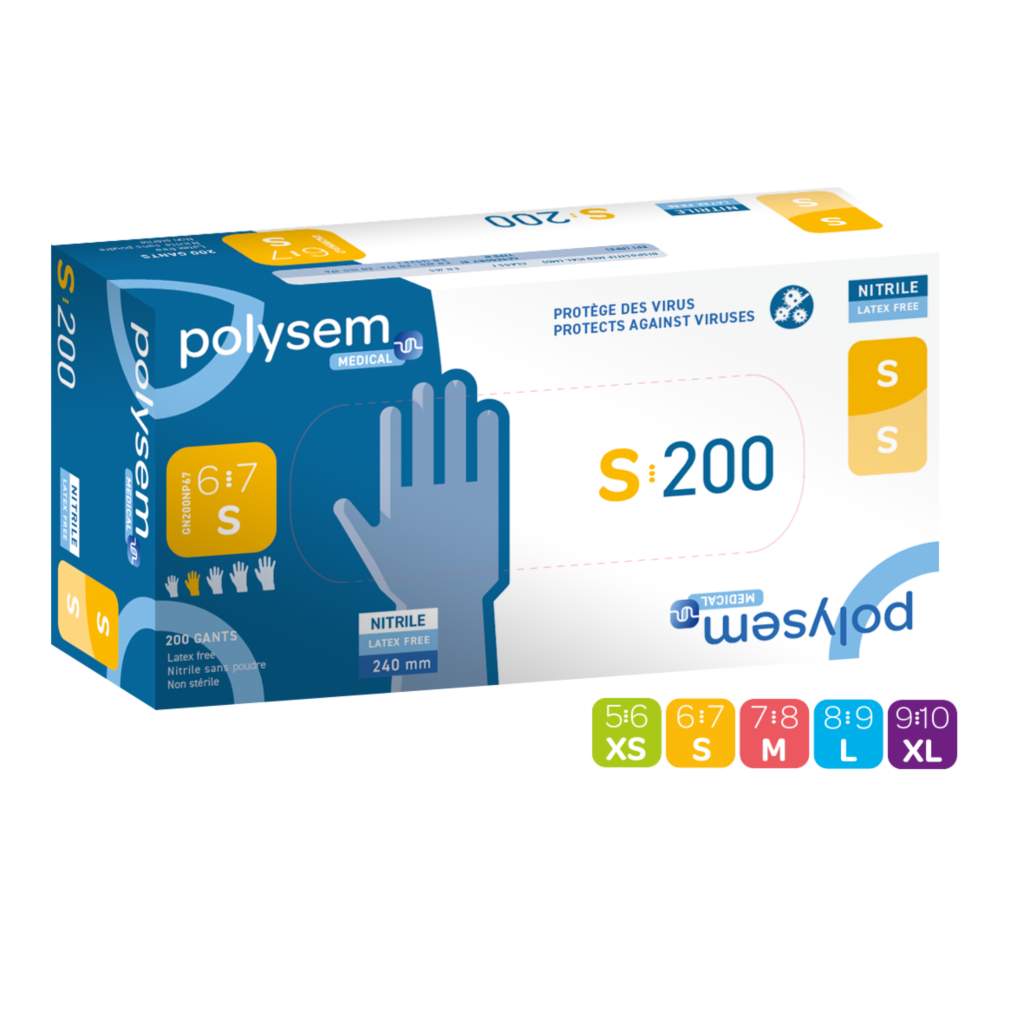 Nitril handschoenen - Polysem - Implanetic
