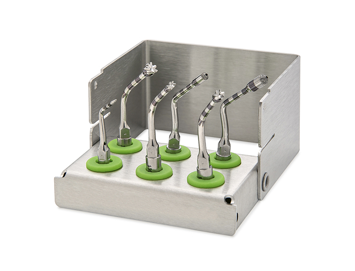 Piezo tips set - Implant/Crestal P - Implanetic